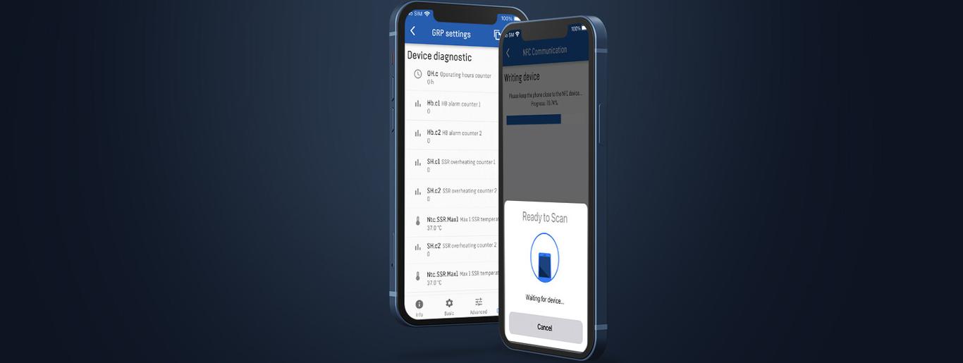 Simplified SSR configuration thanks to the "Gefran NFC" App - Gefran s.p.a.